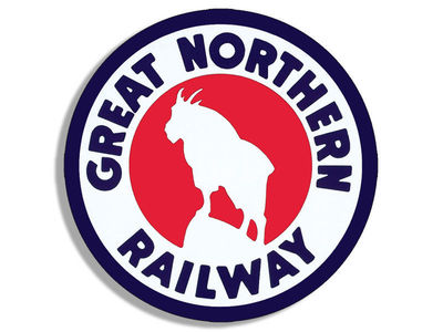 4" great northern railway logo sticker decal | eBay