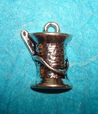 Pendant Sewing Charm Spool of Thread Charm Seamstress Charm Needle ...