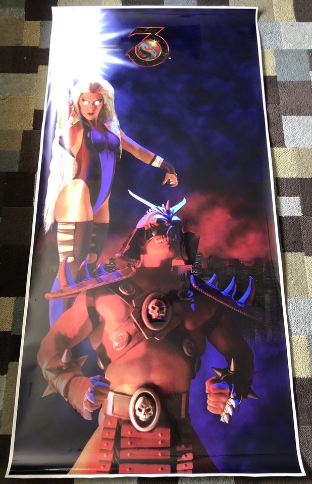 Mortal Kombat 3 Arcade Side Art Artwork MK3 UMK3 Decal Overlay CPO ...