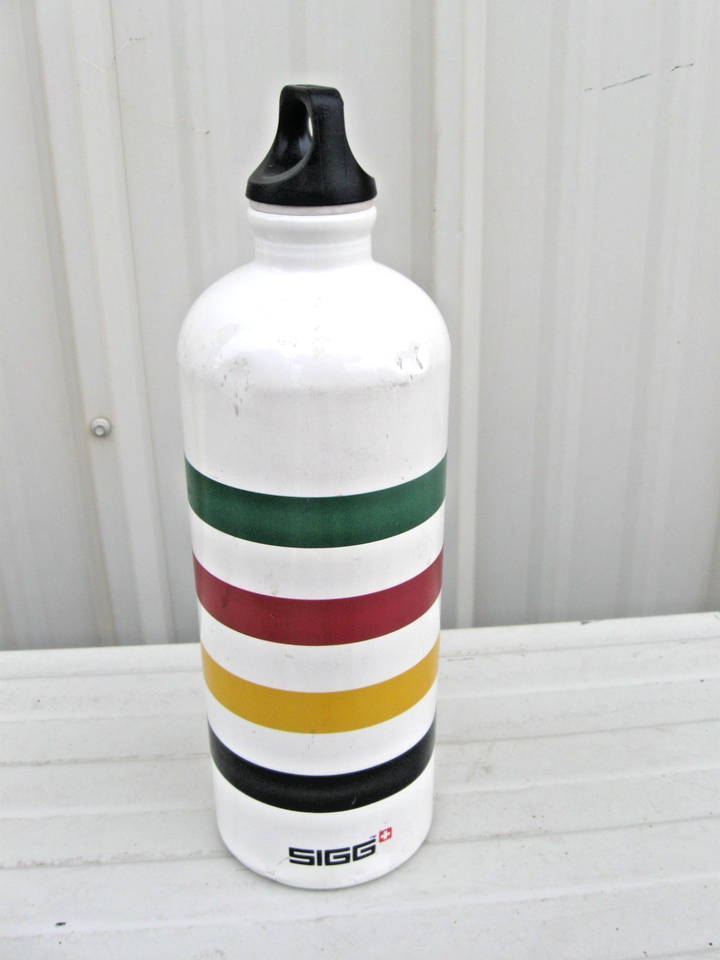Swiss Made Sigg HUDSONS BAY CANADA 1L Aluminum Water Bottle hudson ...
