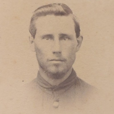 Antique CDV Union Soldier Benton Jones 141st Regement Of Illinois Photo ...