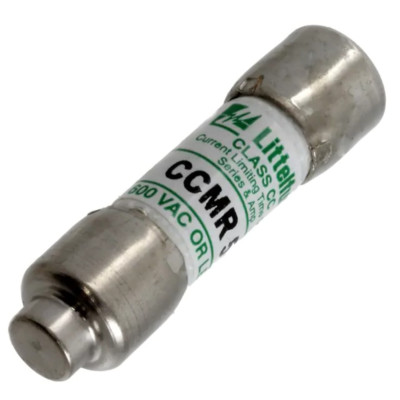 CCMR20 Fuse, 10 A, 600 VAC/250 VDC, Fast Acting, 1.5 in., 0.41 in, RoHS ...