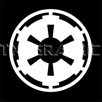 GALACTIC EMPIRE LOGO DECAL STAR WARS VINYL STICKER | eBay