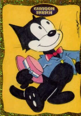 Cartoon Sketch Art Artist Autographed Sketch Art Card 12c | eBay
