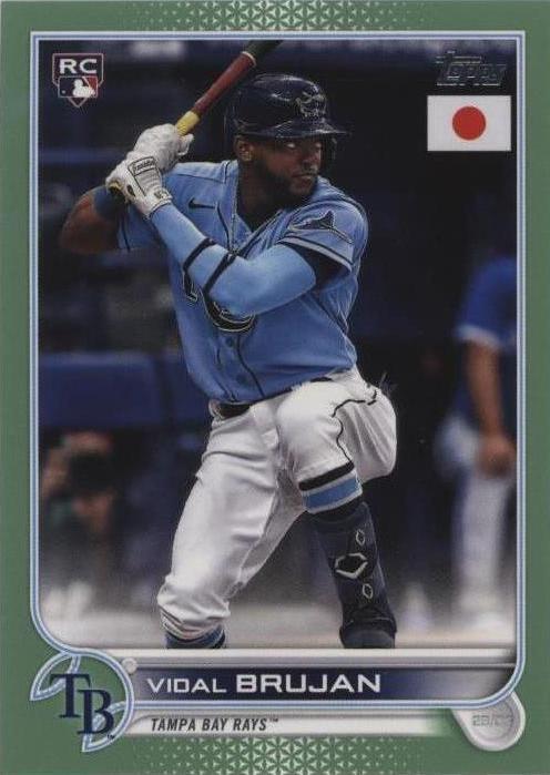 2022 Topps Japan Edition - Vidal Brujan #67 Jade Green /75 (RC) for ...