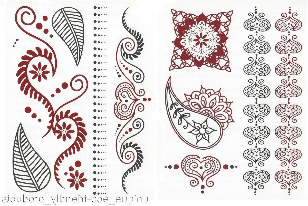 Easy Henna On Paper