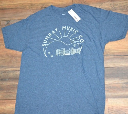 Sunray Music Company Tee Men's Sonoma T-Shirt Guitar | eBay