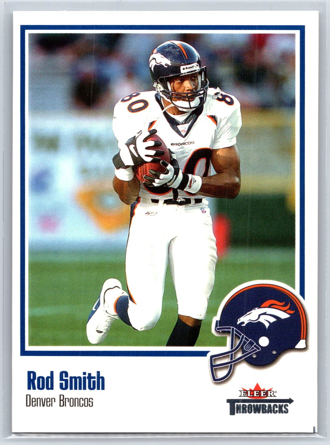 2002 Fleer Throwbacks #56 Rod Smith Denver Broncos | eBay