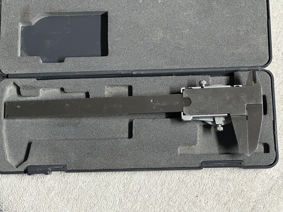 BROWN & SHARPE Dial Caliper: 6'' Range, 0.001'' Graduation, Good ...