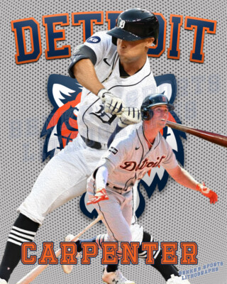 Detroit Tigers Lithograph print of Kerry Carpenter 2023 | eBay