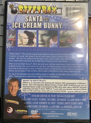 Rifftrax: Santa and the Ice Cream Bunny (DVD, 1972) for sale online | eBay