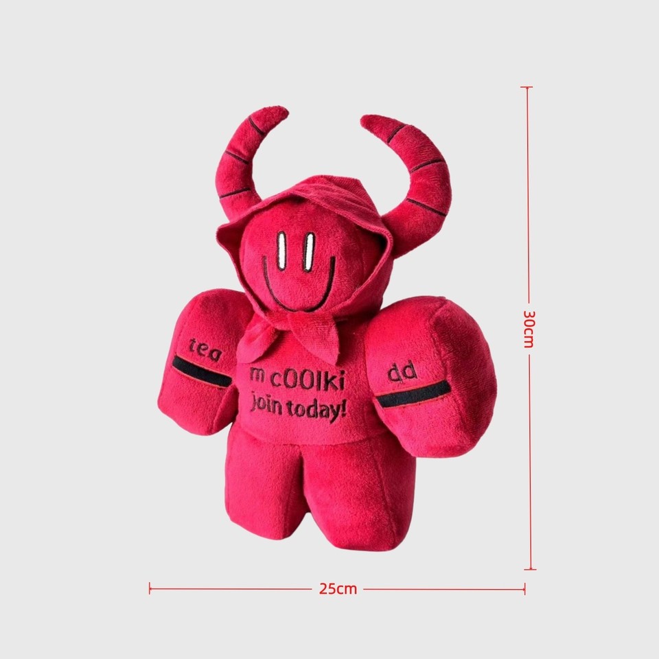 Forsaken C00lkidd Plush Red Toys with Removable Headscarf for Video ...