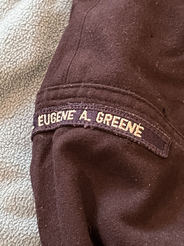 USN Winter Wool Jumper D.D Eugene Green | eBay