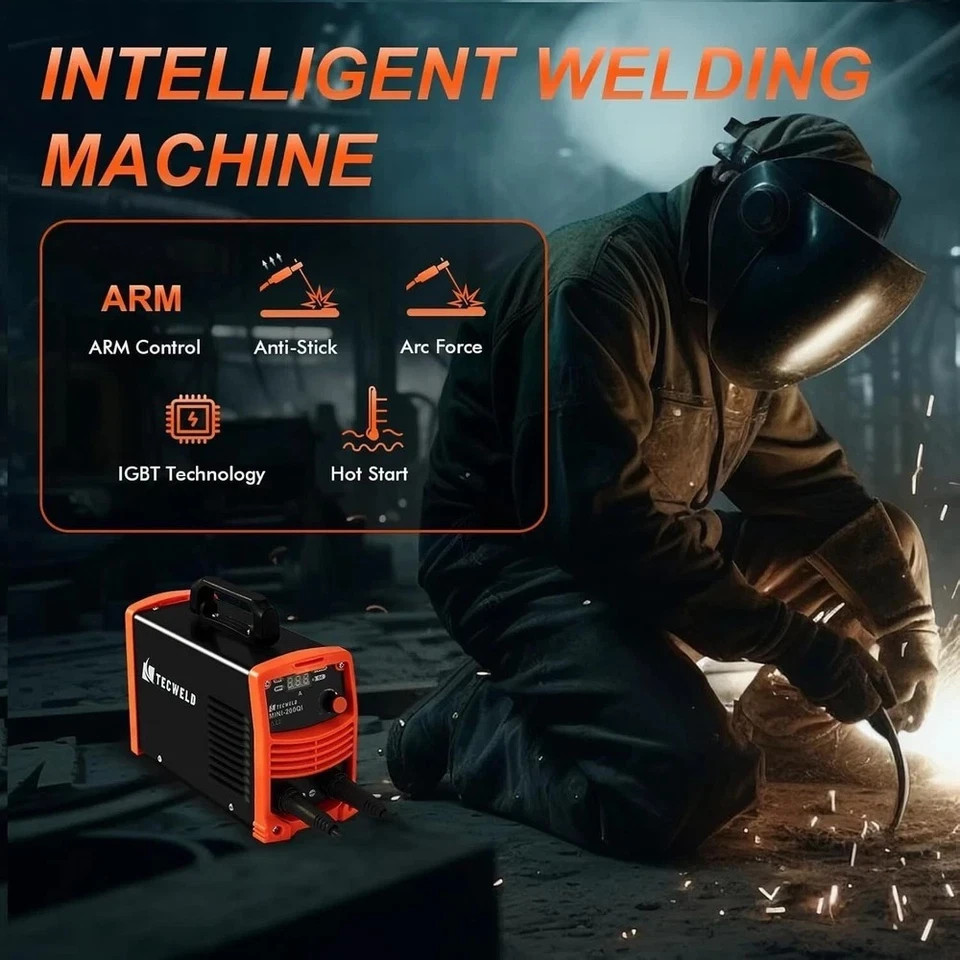 200Amp Pulse Aluminum TIG Welder 110V/220V Multiprocess Welding Machine ...