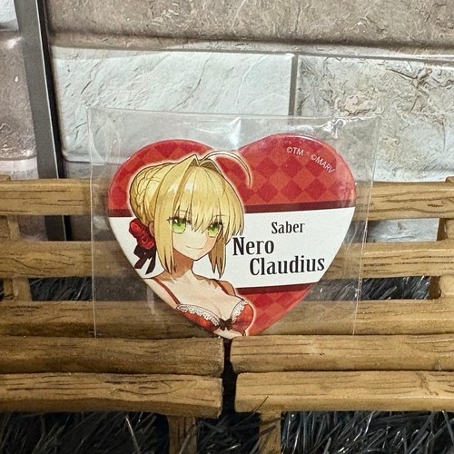 fate FGO Heart can badge Nero Claudius Saber Good condition | eBay
