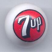 Seven Up Soda White Glass Marbles | eBay