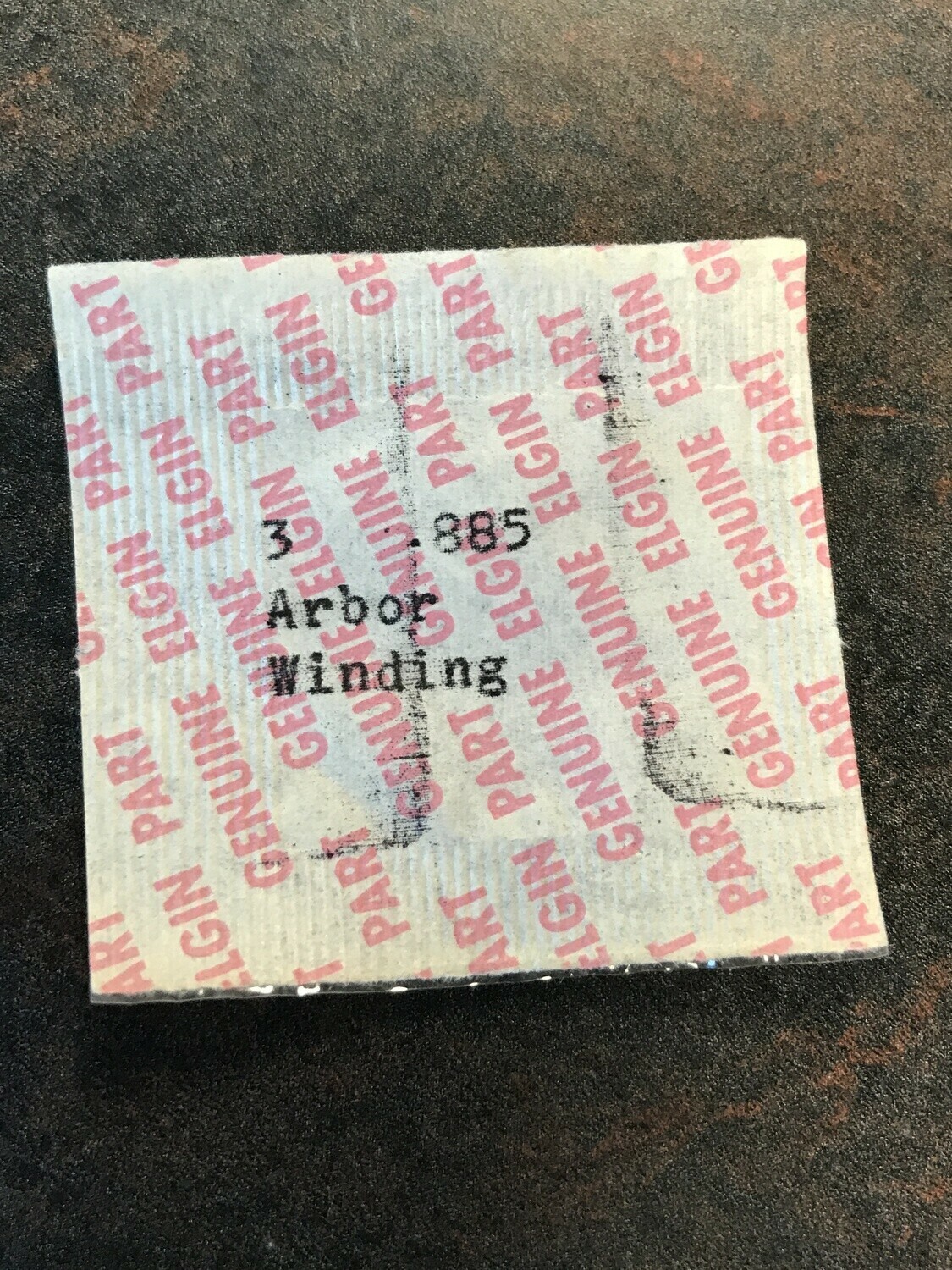 Elgin Factory stem / winding arbor for 11½ ligne Grade 885 & 894 | eBay