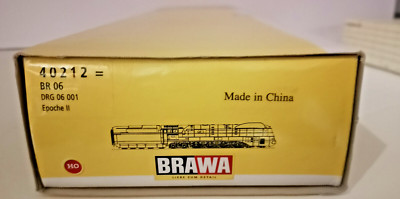Brawa 40212 BRAWA BR 06 DEUTSCHE REICHSBAHN - WWII DCC RDY HO Scale New ...
