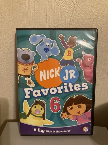 Nick Jr. Favorites Vol. 6 DVD Tested Working 2007 Nickelodeon Paramount ...