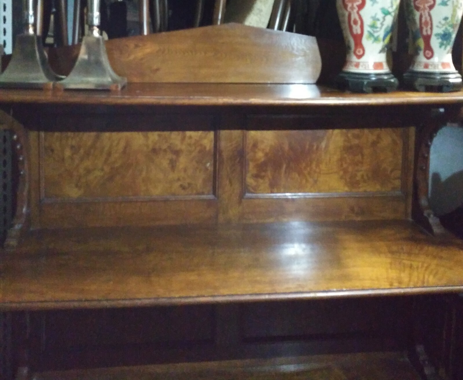 Antique General Store Wooden Display Cabinet | eBay