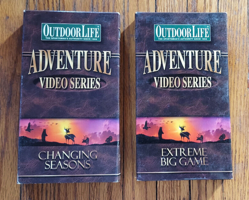VHS ADVENTURE VIDEO SERIES CHANGING SEASONS EXTREME BIG GAME | eBay