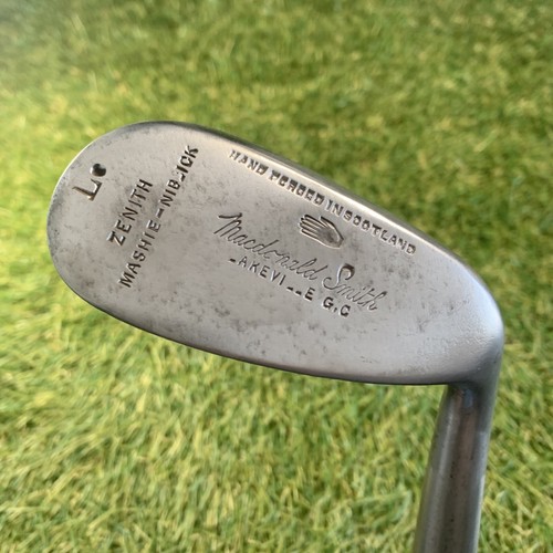 George Nicoll Zenith MacDonald Smith Mashie Niblick Hickory RH 35" A7 ...