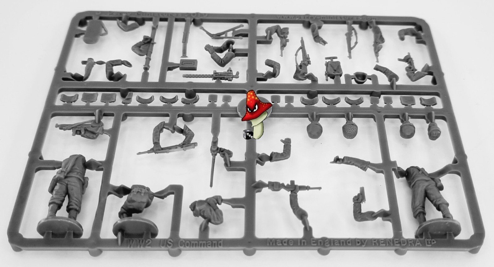 Perry miniatures WW2 US Infantry 1942-45 1 x command sprue unboxed 28mm ...