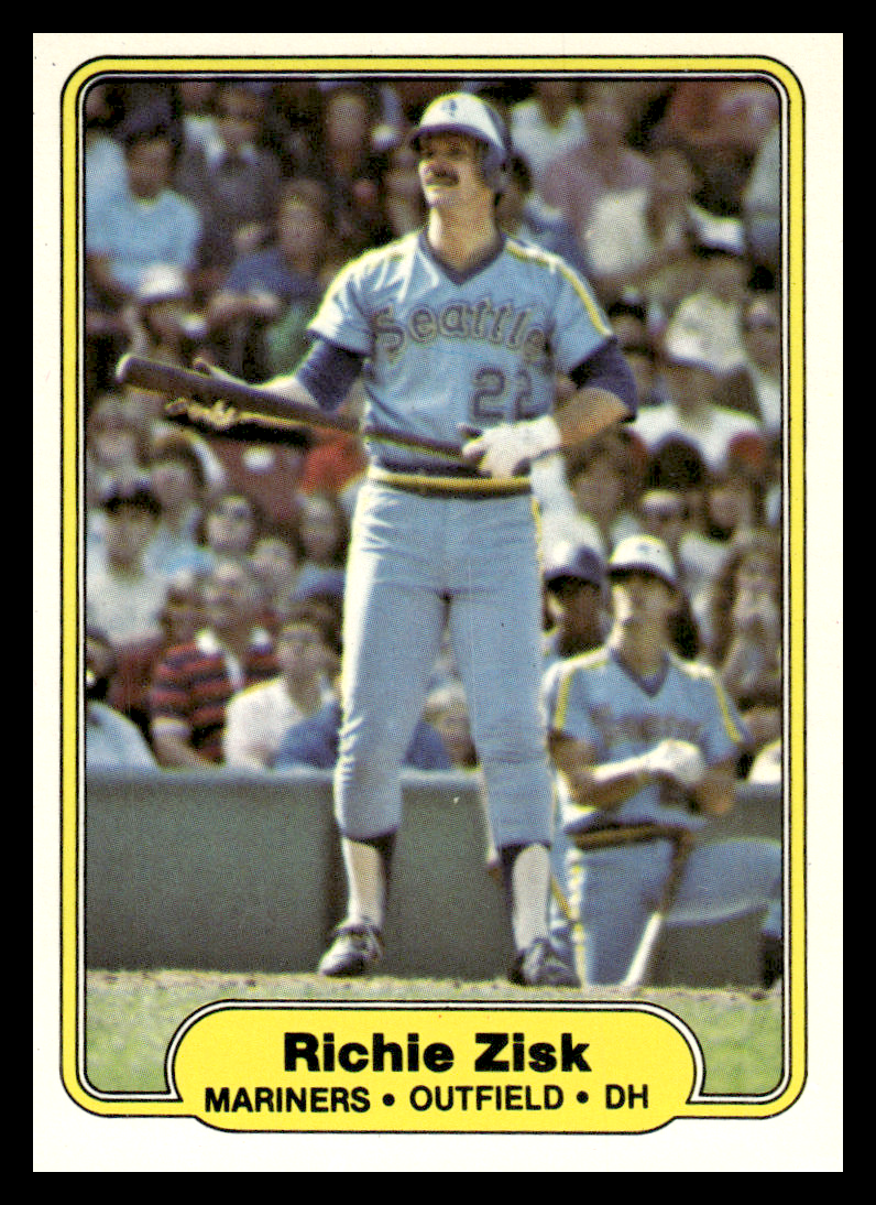1982 Fleer #519 Richie Zisk Seattle Mariners | eBay