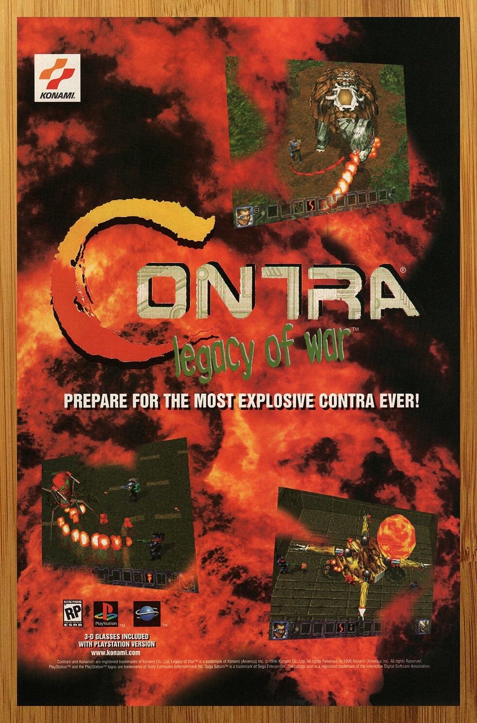 Contra: Legacy of War Sega Saturn - Prix - Photo - Présentation