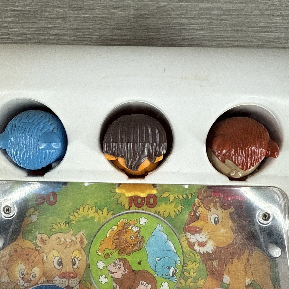 Vintage Rare HTF Pop-up Zoo Animals Electronic Pinball Machine 1994 by ...