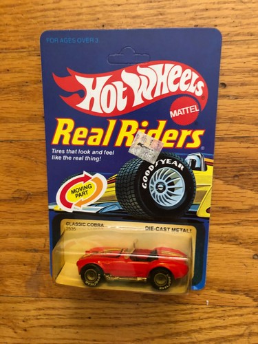 Hot Wheels Real Riders Red Cobra with an Unpunched Card | eBay Australia