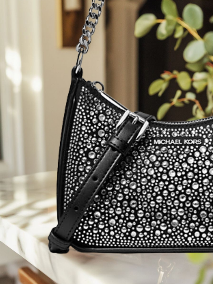 Michael Kors Jet Set Women Small Embellished Convertible Crossbody ...