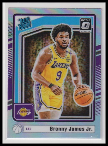 2024-25 Donruss Optic Bronny James Jr. #282 Rookie | eBay