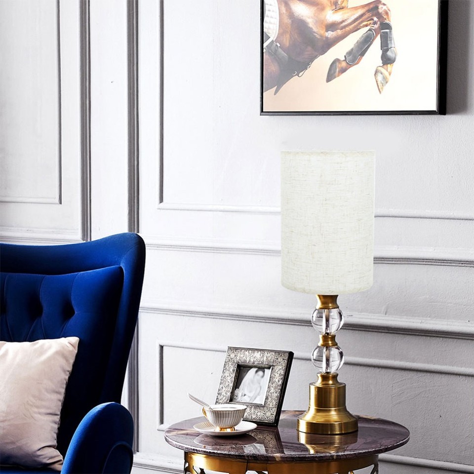 2 Pcs Round Table Lamp Cover Shades for Lamps Vintage Lampshade Floor ...