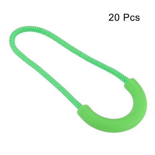 Zipper Pulls Extension Handle Cord, 20 Pack Plastic U-Shape Extender ...