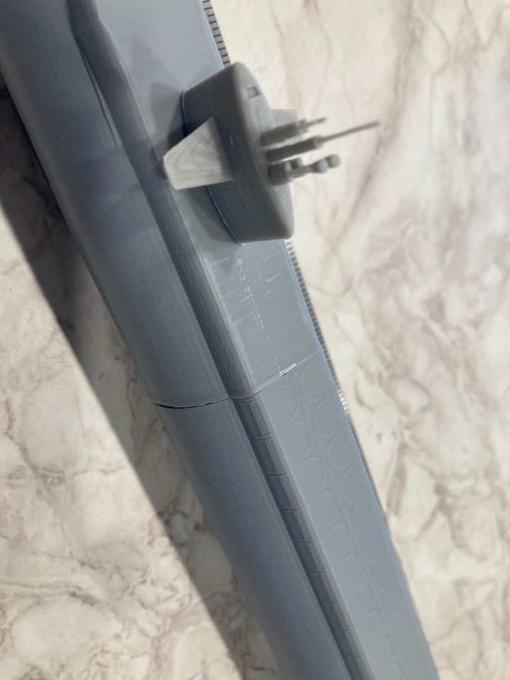 USS Alabama (SSBN-731) Ohio Class Submarine 1:350 scale, Hobby Parts ...