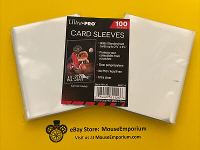 200 Ultra Pro Penny Sleeves NEW ⚾️🏀🏈 for Trading Cards | eBay