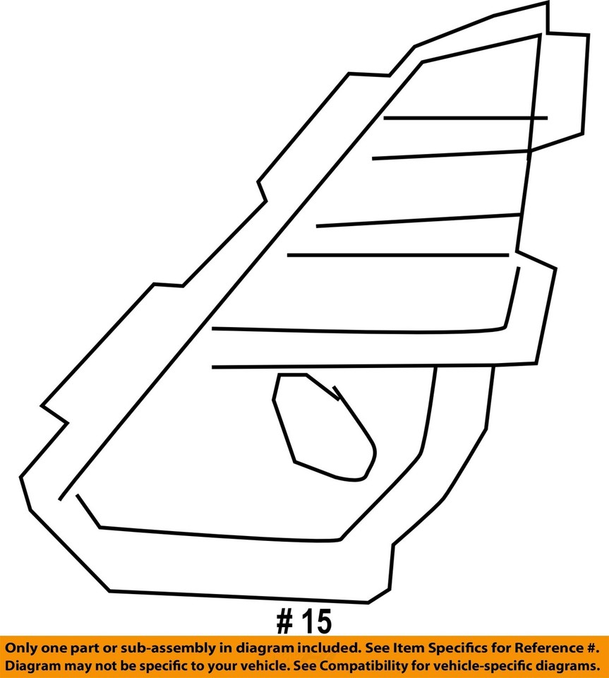 GM OEM 18-21 Terrain Front Bumper Grille Bumper Components-Bezel ...