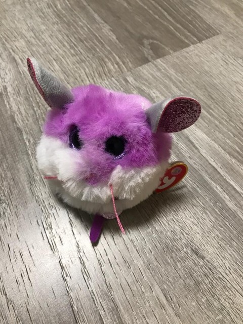 2020 Ty Puffies Colby Purple Mouse (4 Inch) Stuffed Toy MWMTS With MINT ...