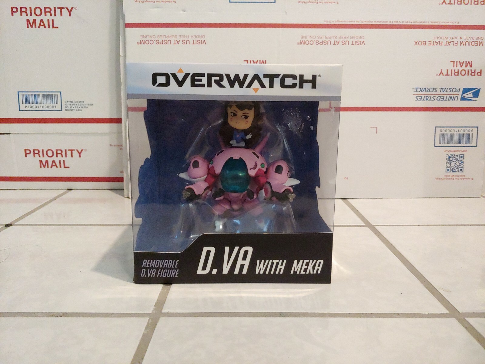 Overwatch Cute But Deadly D. Va With Meka 5 Inch Figure Blizzard ...