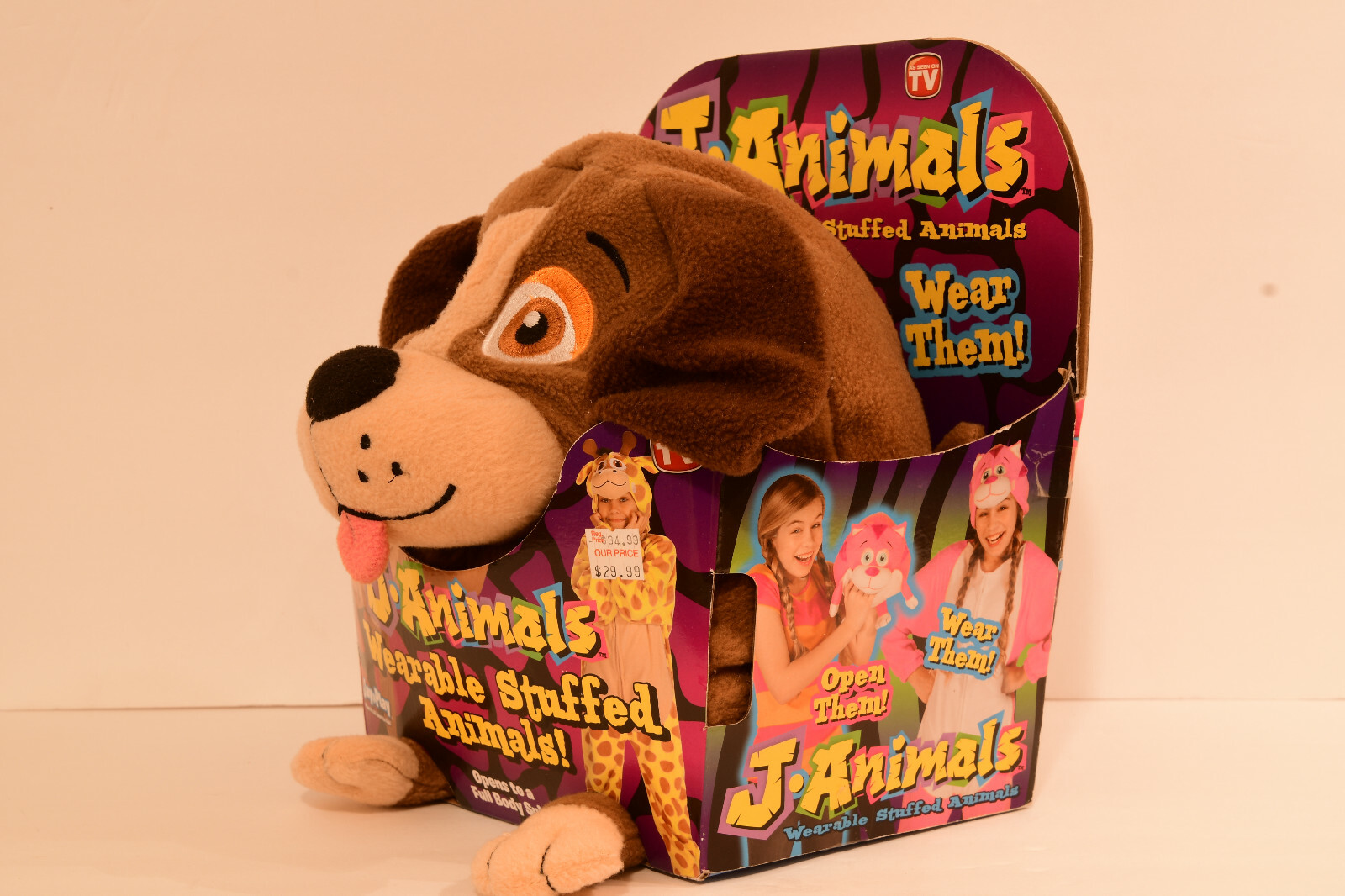 J Animals Wearable Stuffed Animals