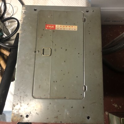 federal pacific breaker panel box | eBay
