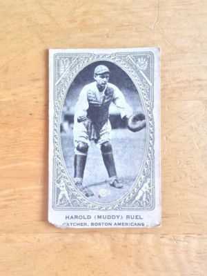 1922 Boston American Caramel Harold (Muddy) Ruel Red Sox CARD | eBay