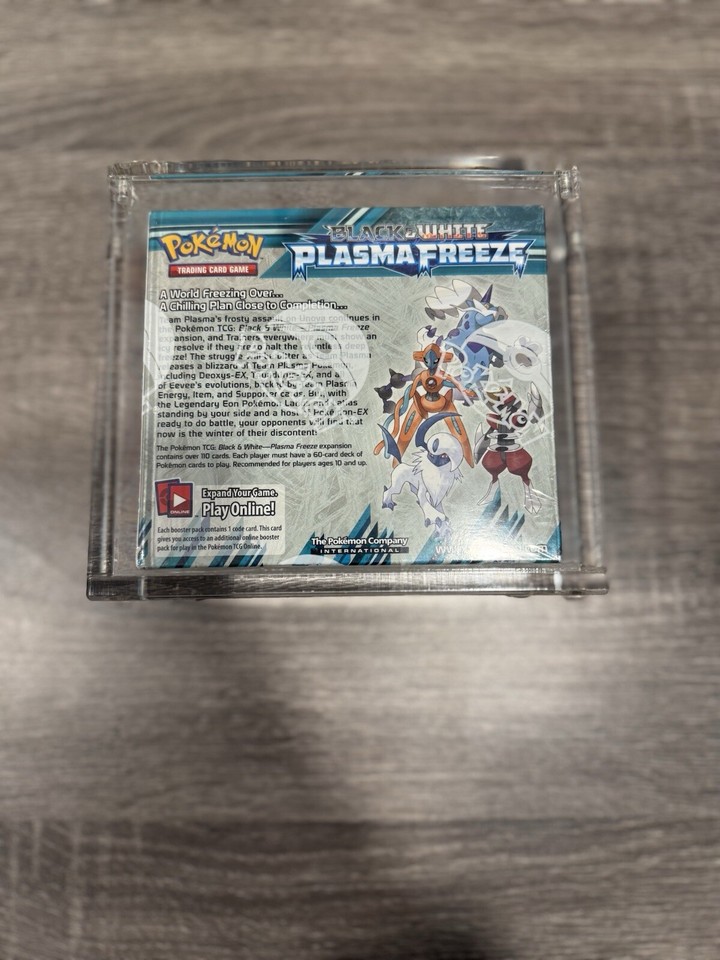 Pokémon Plasma Freeze Booster Box Sealed Black White Box BW - CASE ...