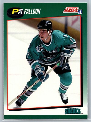 Pat Falloon 1991 Score NHL Rookie and Traded #90T | eBay