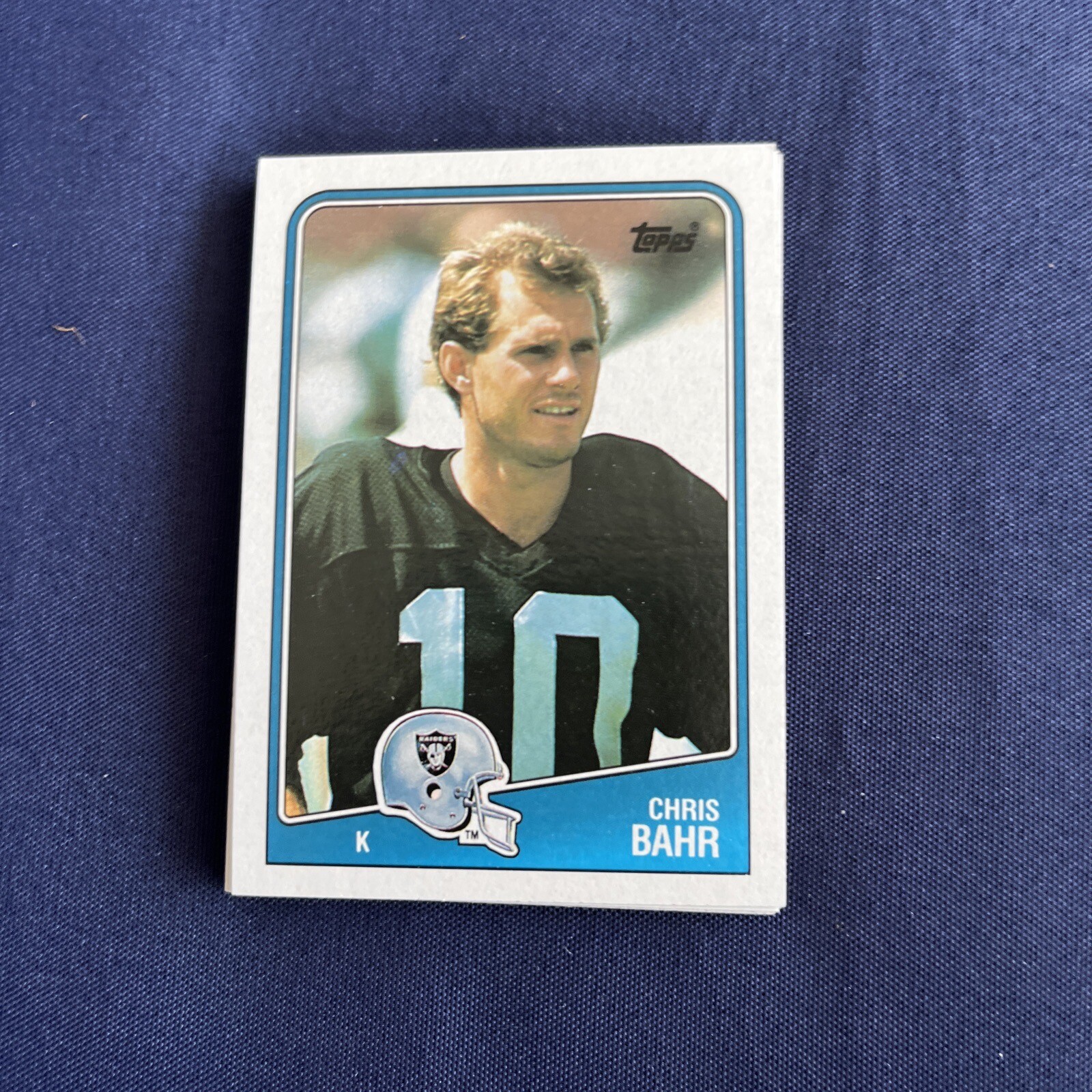 1988 Topps - #331 Chris Bahr for sale online | eBay