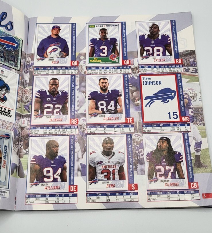2013 Nfl Sticker Collection Sticker Album NFL STICKER ALBUM 2024