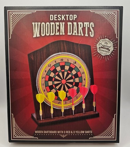 The Original Fun Workshop Desktop Wooden Darts | eBay