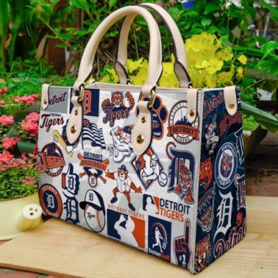 Chic Detroit Tigers Leather Handbag - Must-Have Accessory for Women ...