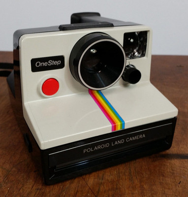 Mint Vintage Polaroid One Step Rainbow Flash Bar Tested | eBay